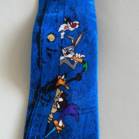 Warner Bros. | Accessories | Handsome Blue Looney Tunes Tie Sylvester ...